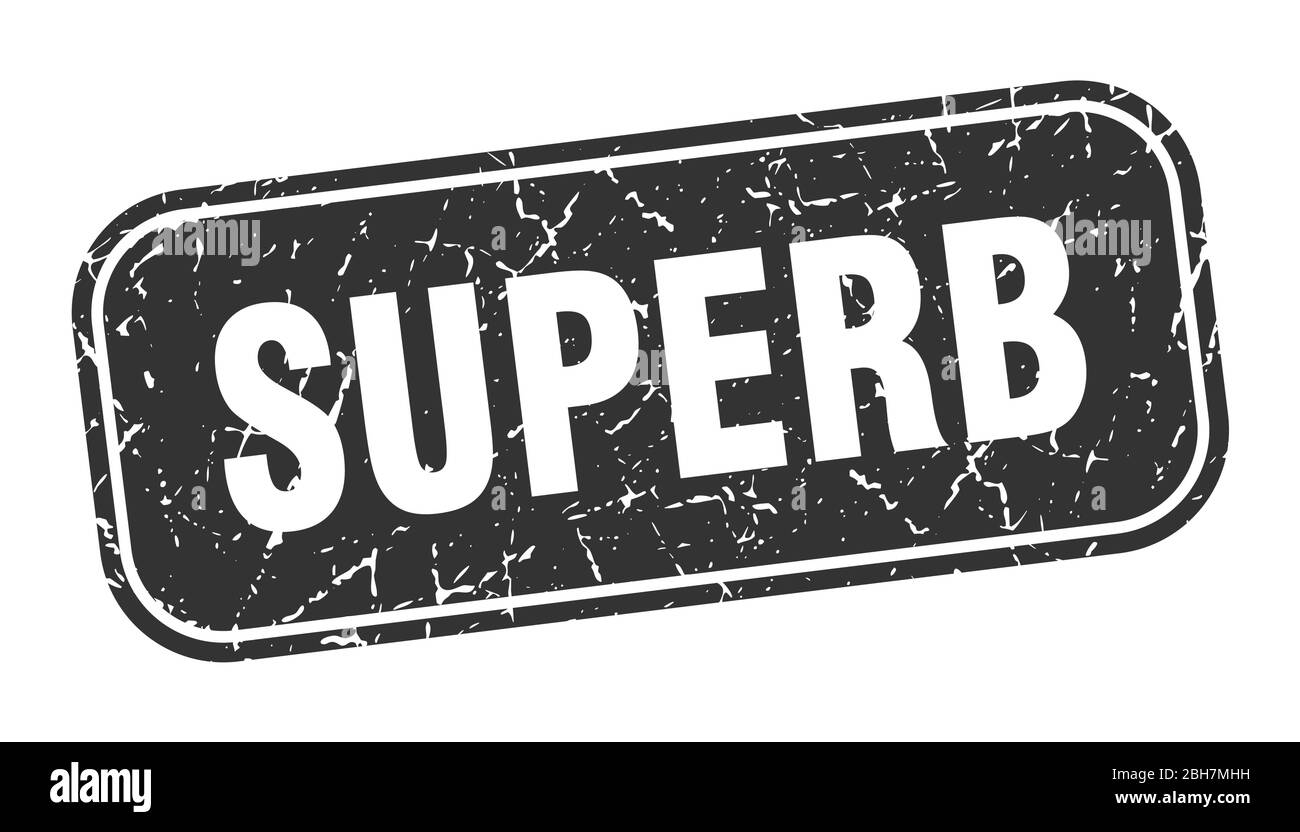 Superb sticker square sign hi-res stock photography and images - Alamy