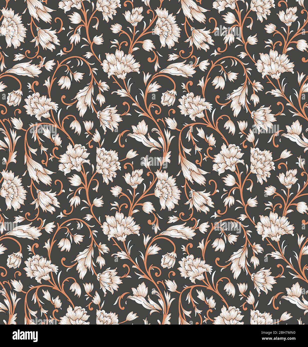 Botanical background design hi-res stock photography and images - Alamy