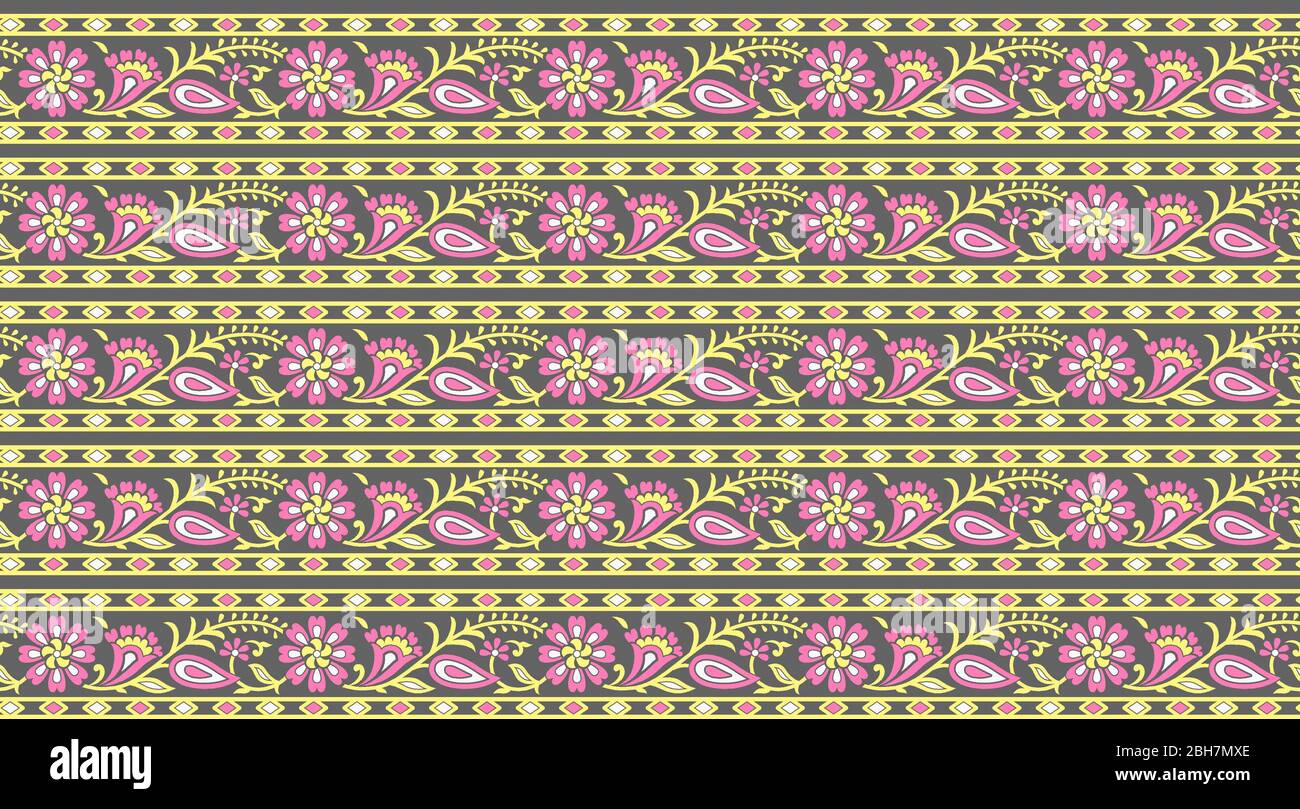 Flower border design hi-res stock photography and images - Alamy