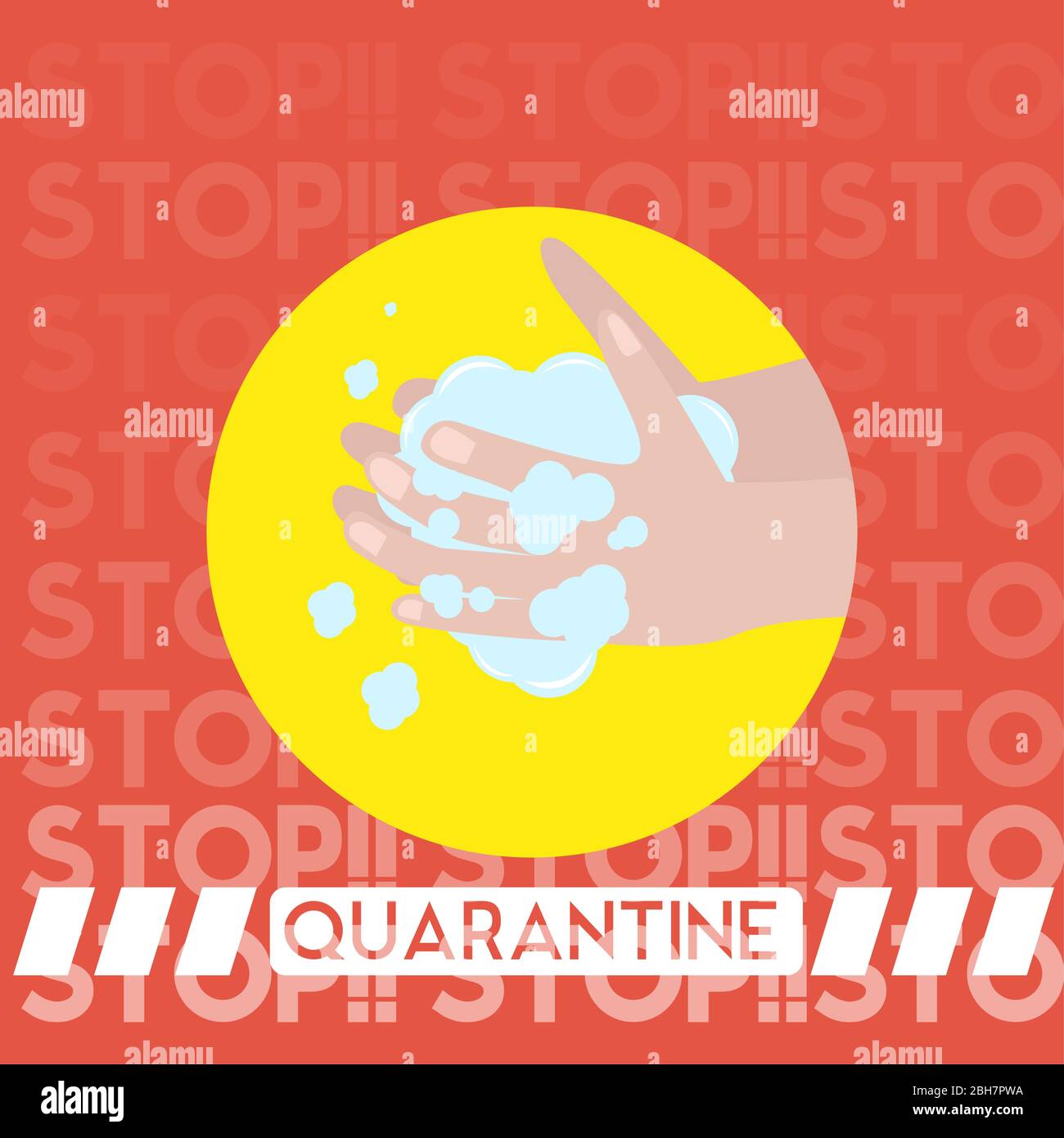 Hand washing poster Stock Vector Images - Alamy