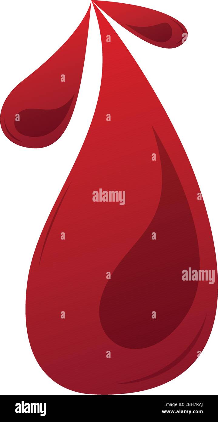 Isolated blood drop icon Stock Vector Image & Art - Alamy