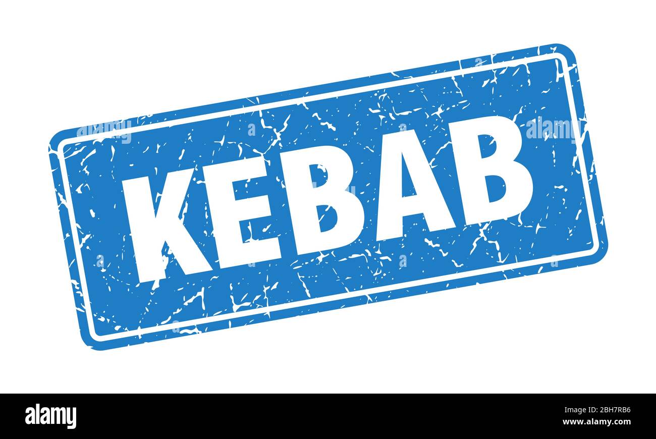 Kebab vintage sign sticker hi-res stock photography and images - Alamy