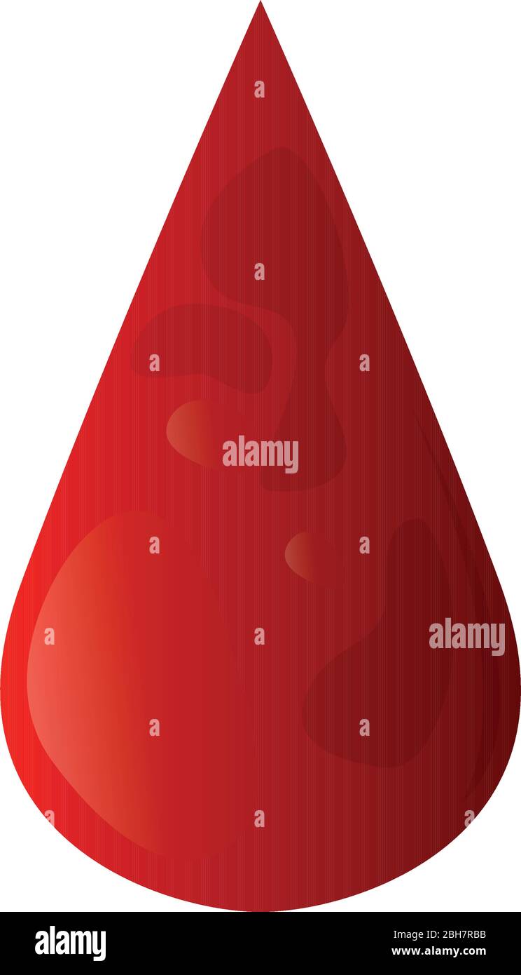 Isolated blood drop icon Stock Vector Image & Art - Alamy
