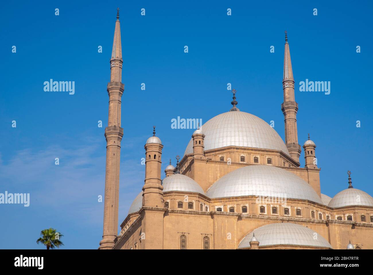 Exterior view of the Mosque of Muhammad Ali, Al Abageyah, El-Khalifa, Cairo Governate, Egypt ...