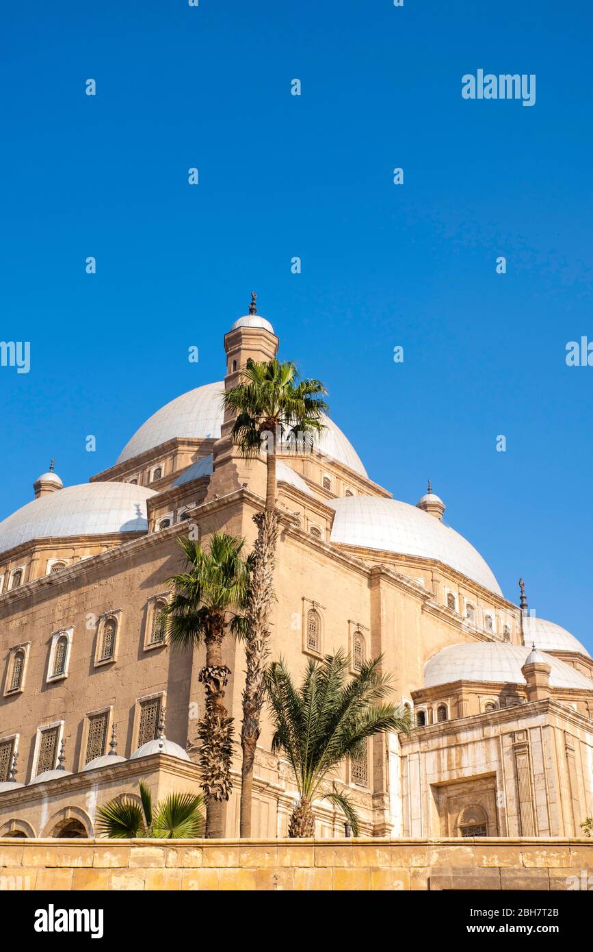 Exterior view of the Mosque of Muhammad Ali, Al Abageyah, El-Khalifa, Cairo Governate, Egypt ...