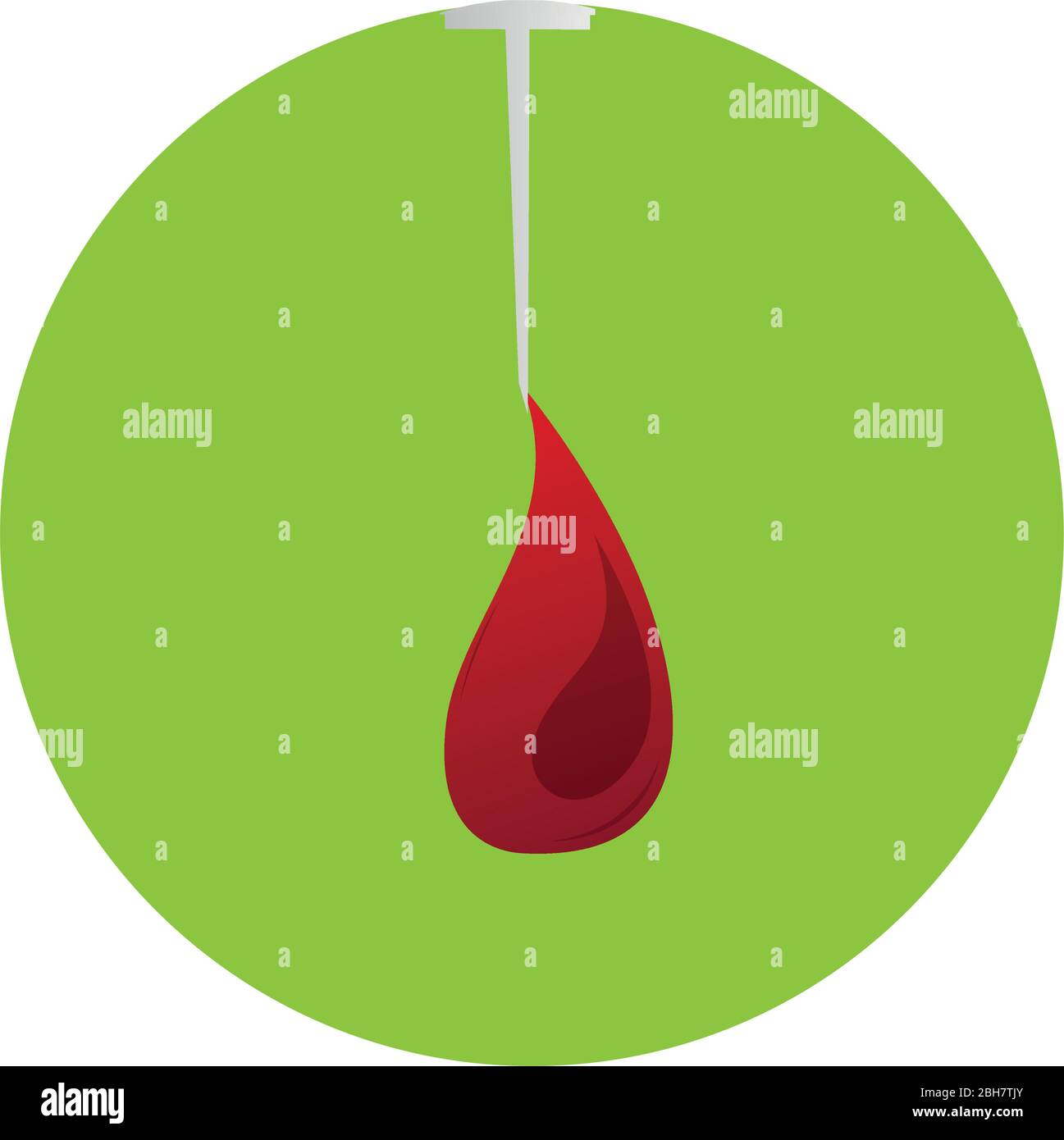 Isolated blood drop icon Stock Vector Image & Art - Alamy