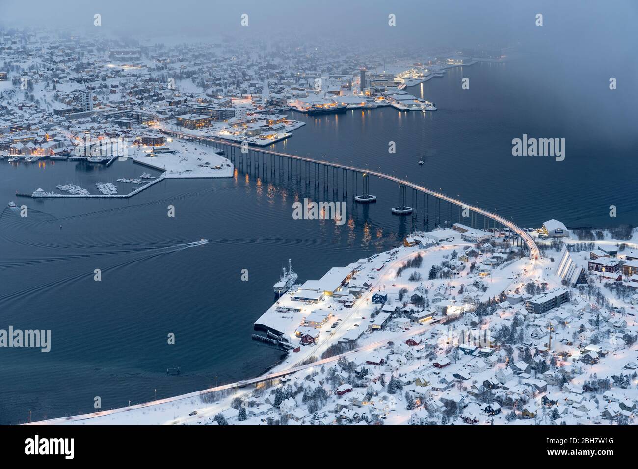 Polar night tromso hi-res stock photography and images - Alamy