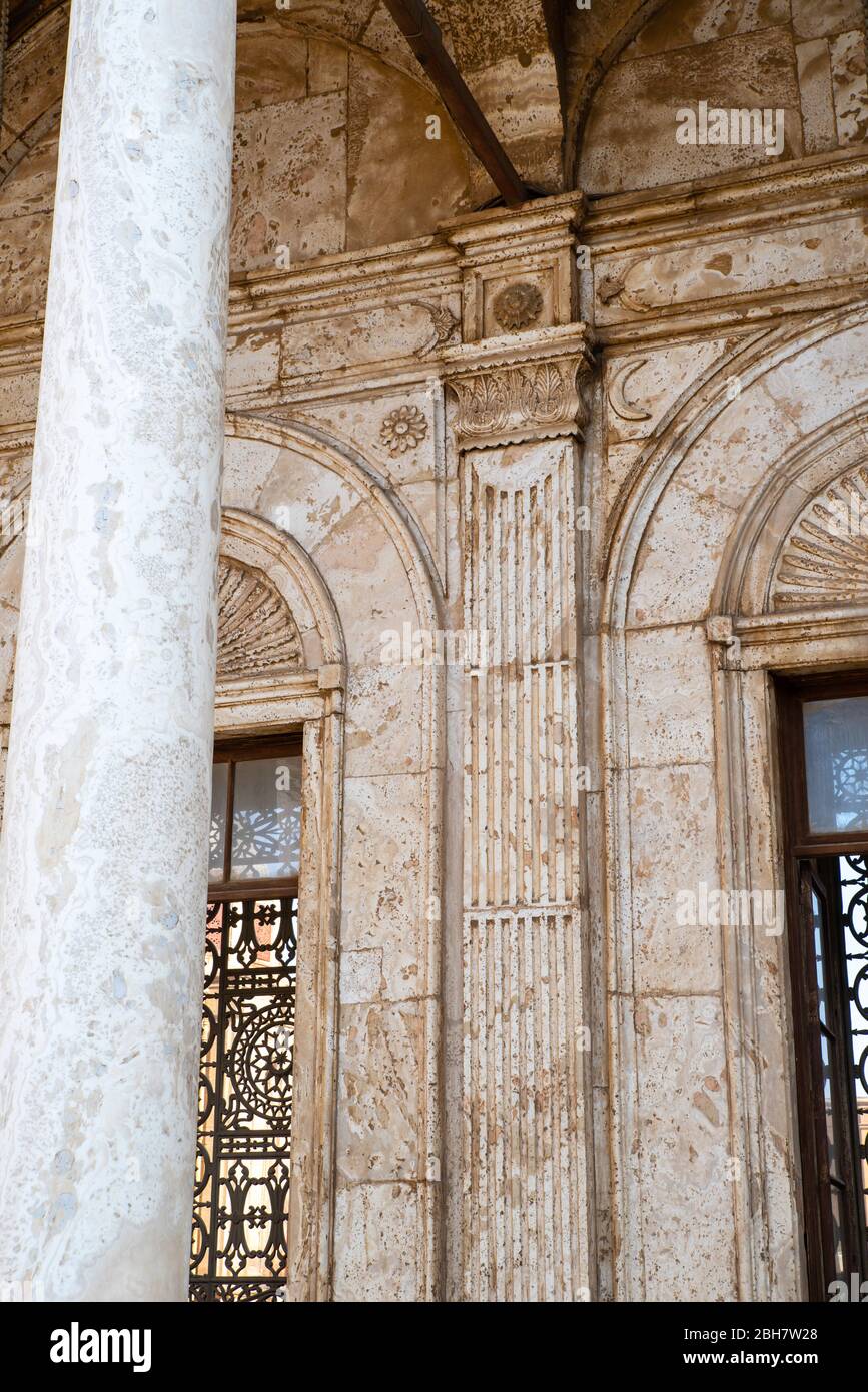 View of Mosque of Muhammad Ali from within the Courtyard (sahn), Al ...