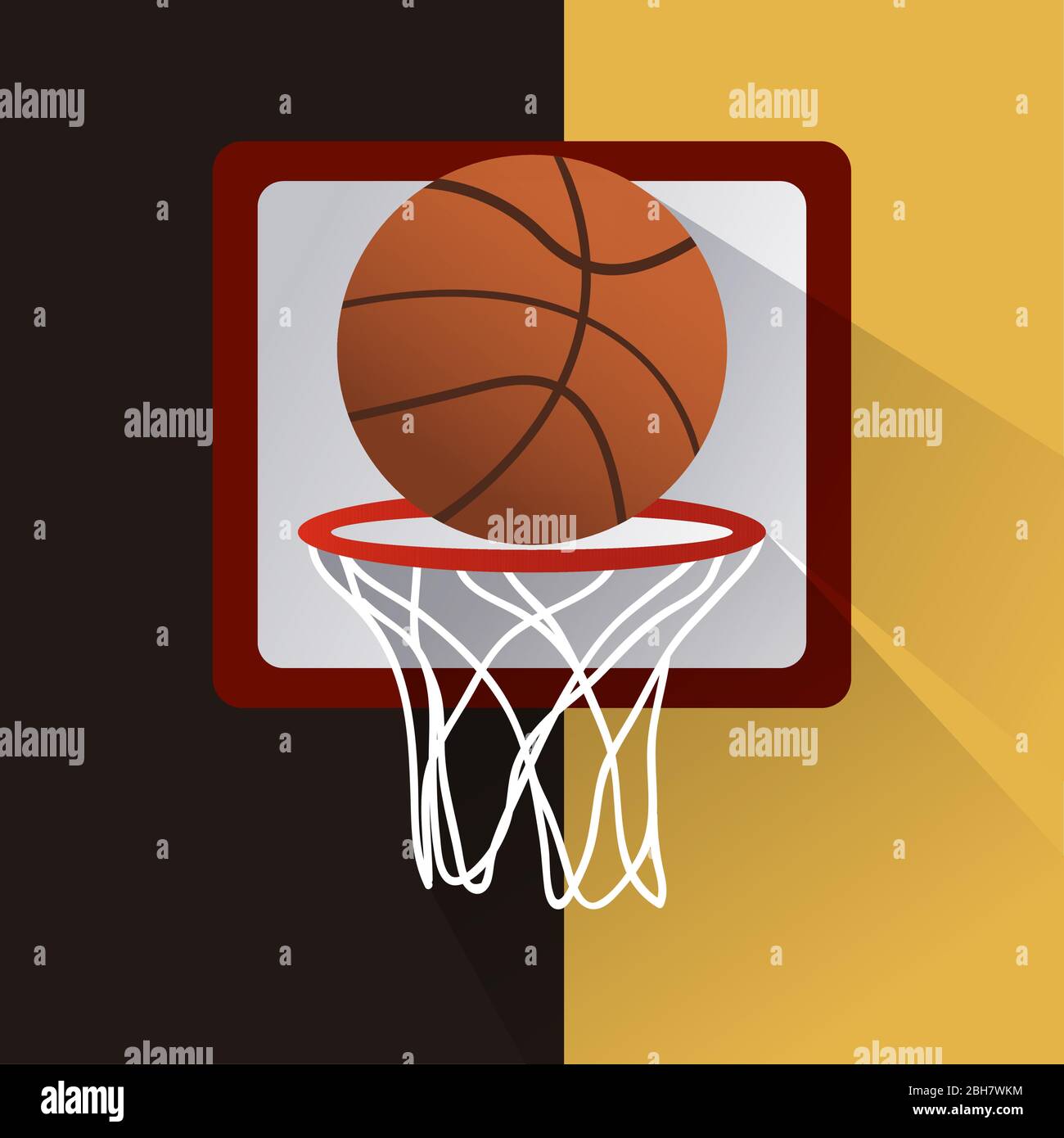 Basketball card poster Stock Vector Image & Art - Alamy