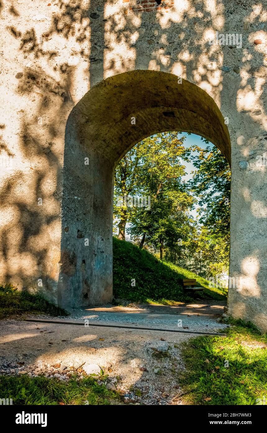 Brunico castle hi-res stock photography and images - Alamy