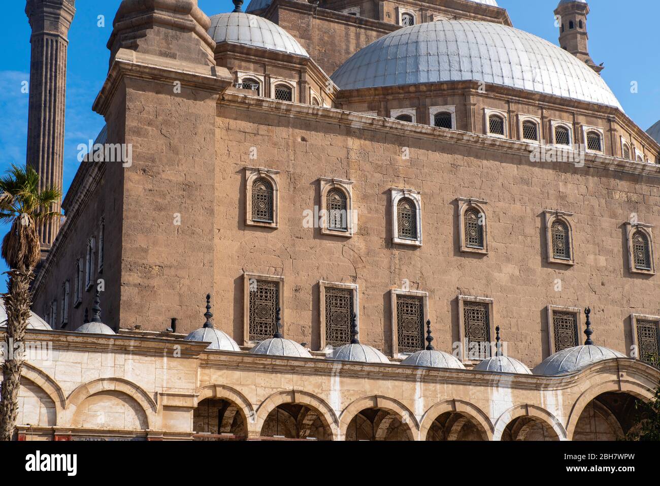 Exterior view of the Mosque of Muhammad Ali, Al Abageyah, El-Khalifa, Cairo Governate, Egypt ...