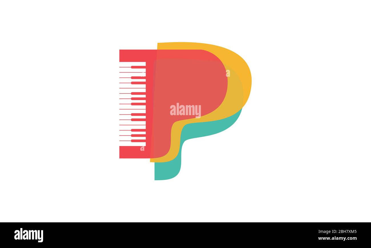 Piano logo hi-res stock photography and images - Alamy