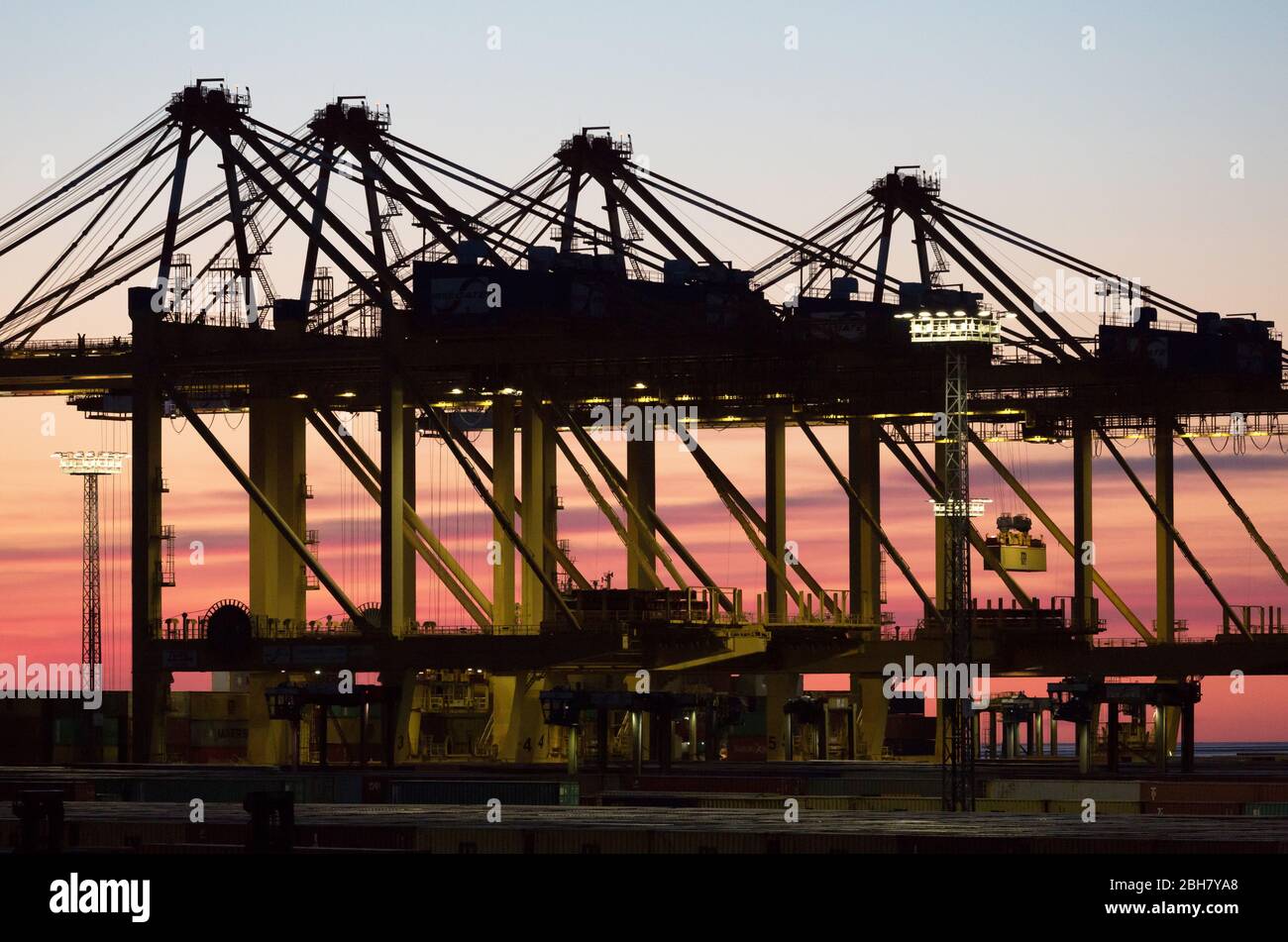 Eurogate container terminal hi-res stock photography and images - Alamy