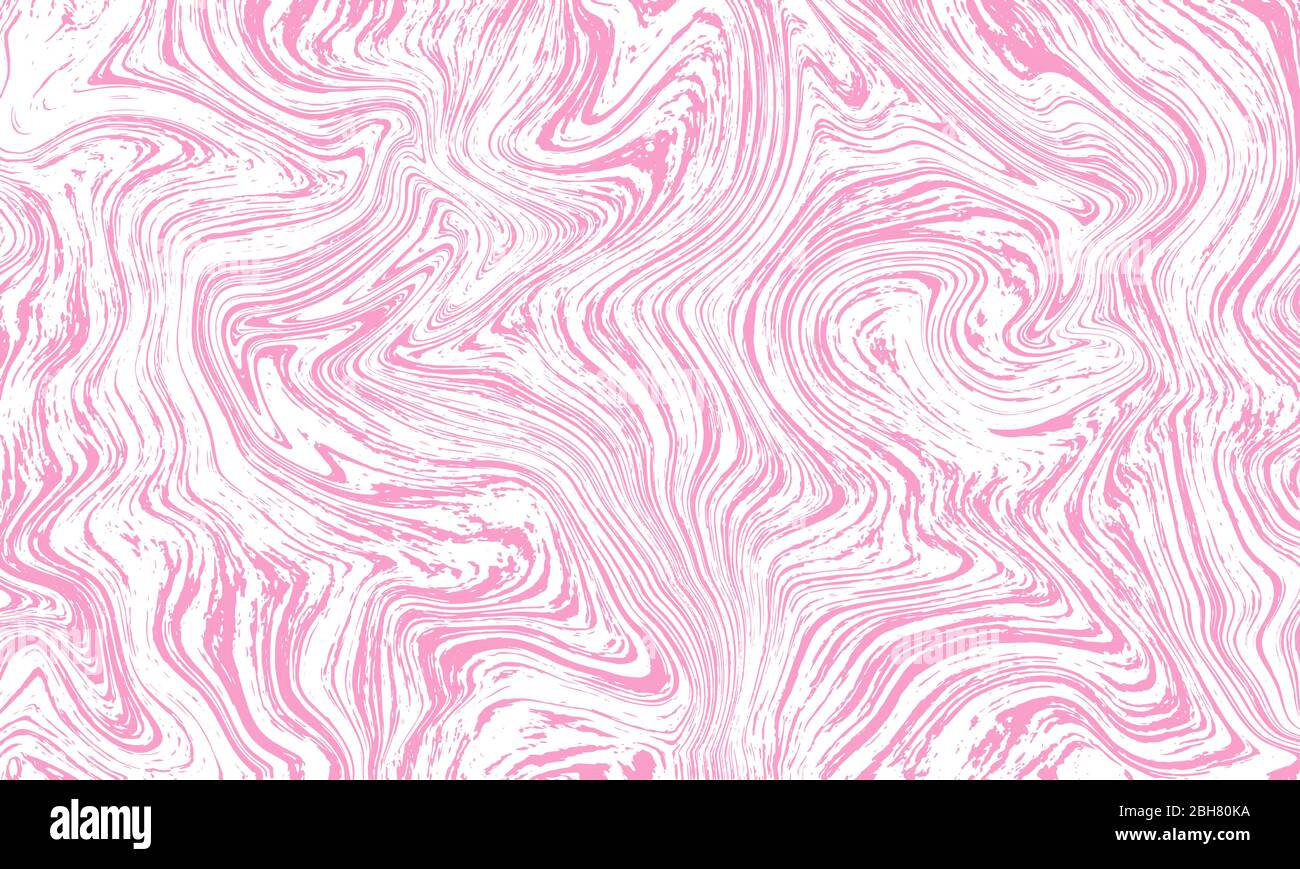 Pink and white background with swirling marble effect pattern using ...