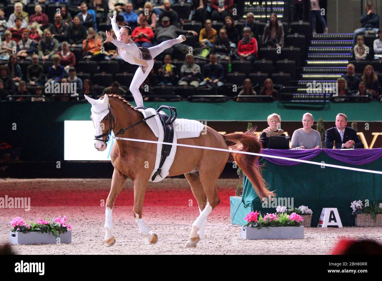 18.01.2020, Leipzig, Saxony, Germany - Anna Cavallaro with Monaco ...