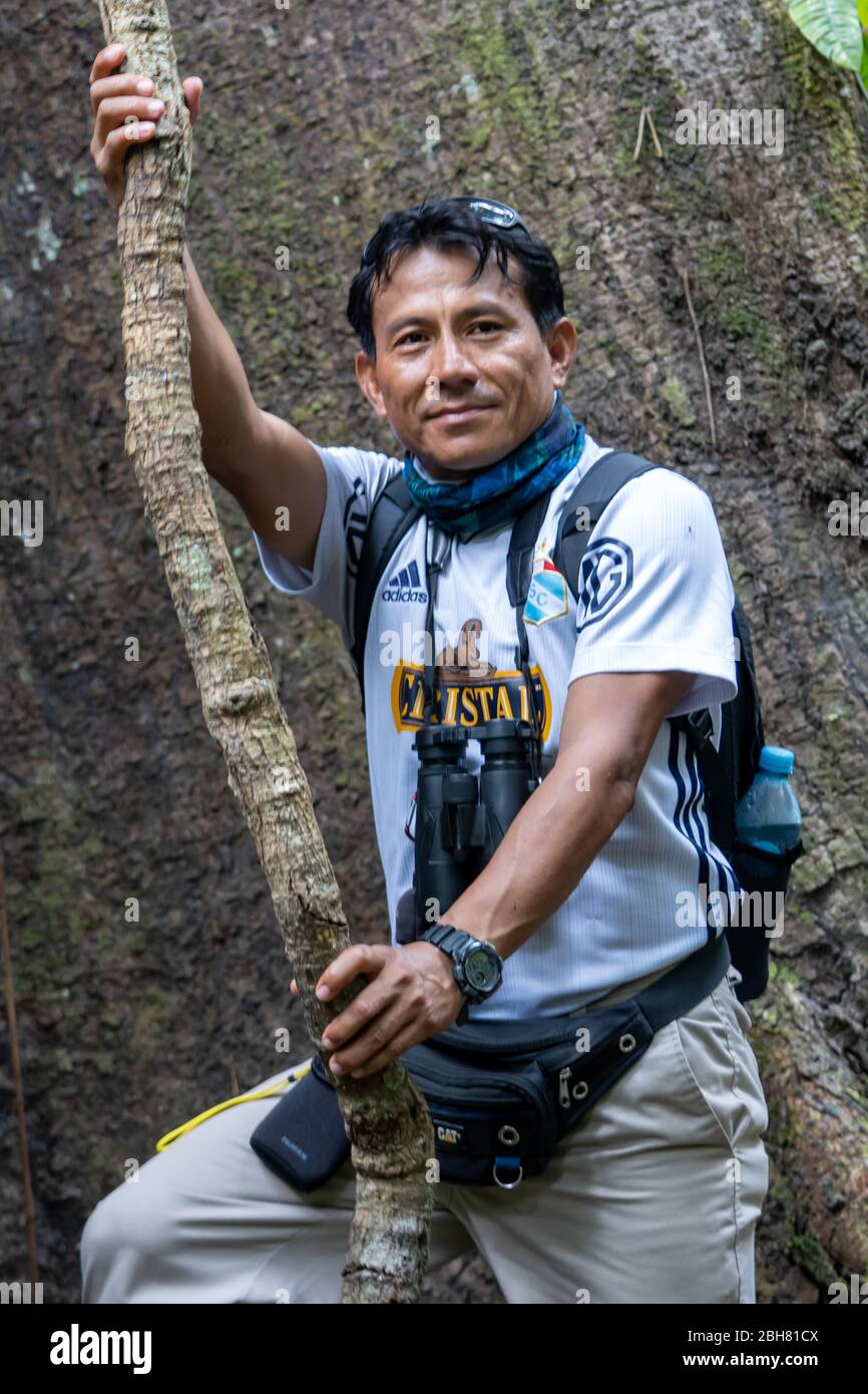 A local naturalist guide gives a curated walk through the Peruvian ...
