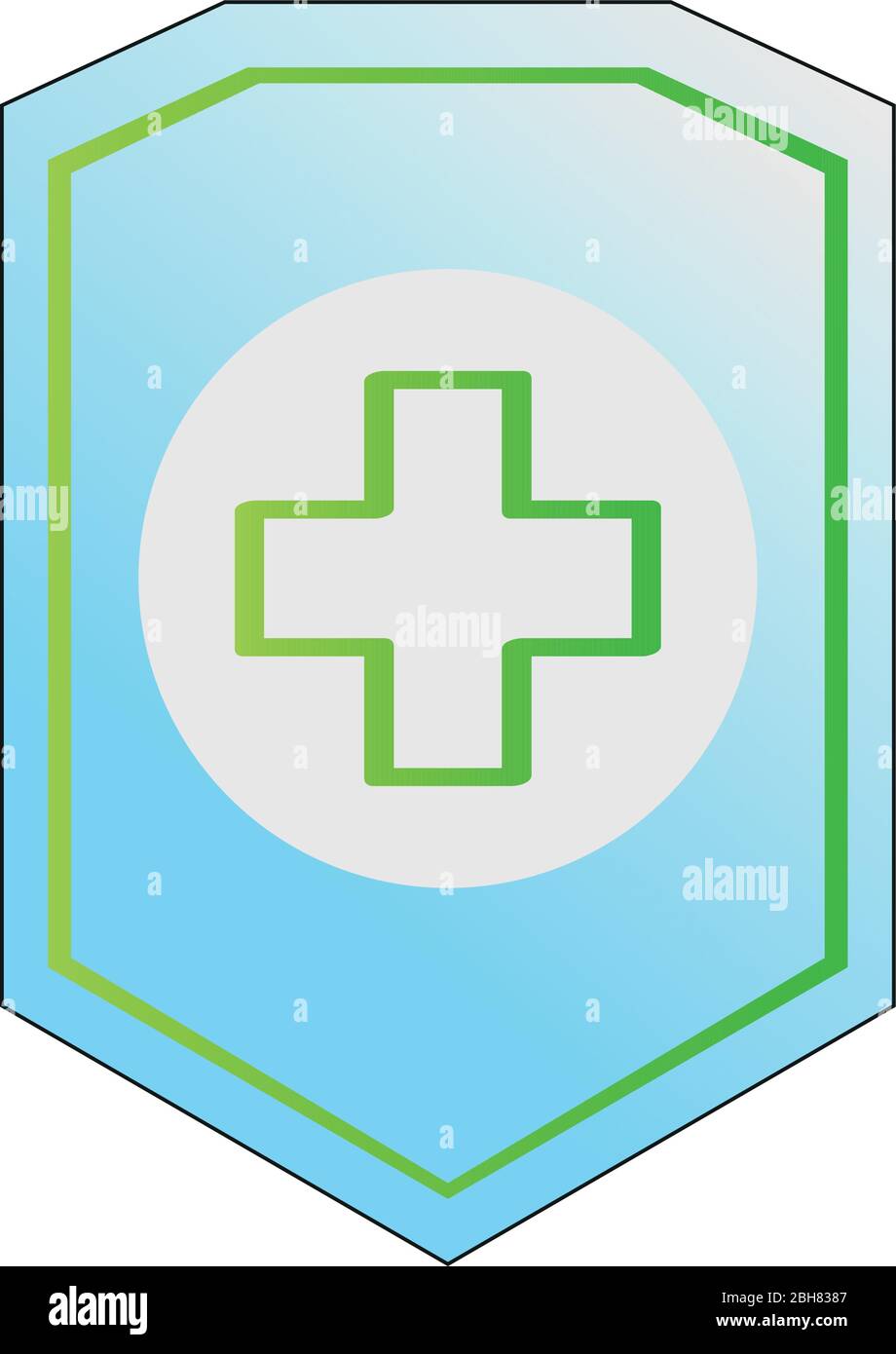 Isolated hospital signal icon Stock Vector Image & Art - Alamy