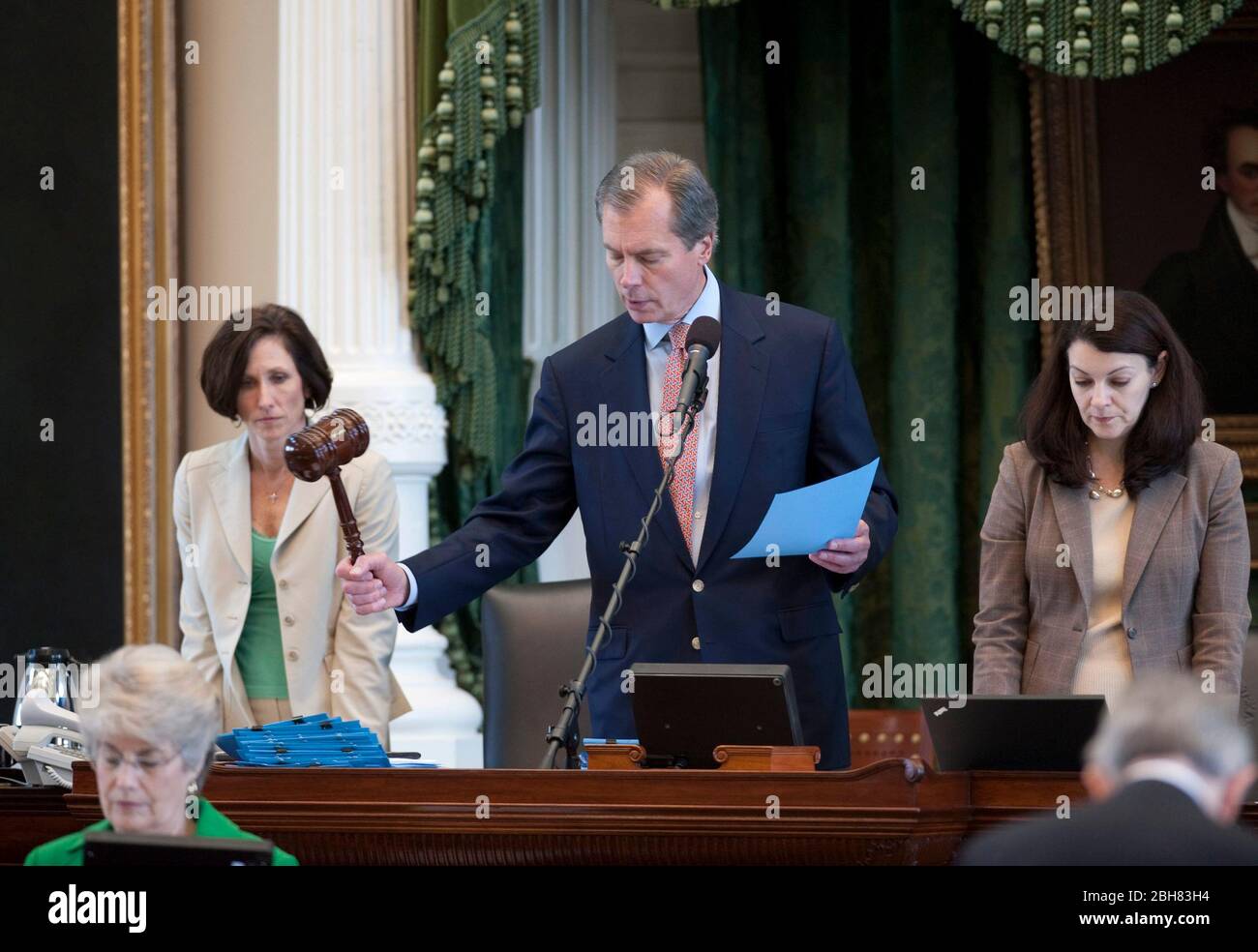 Austin Texas USA, May 27, 2009: Texas Lt. Governor David Dewhurst ...