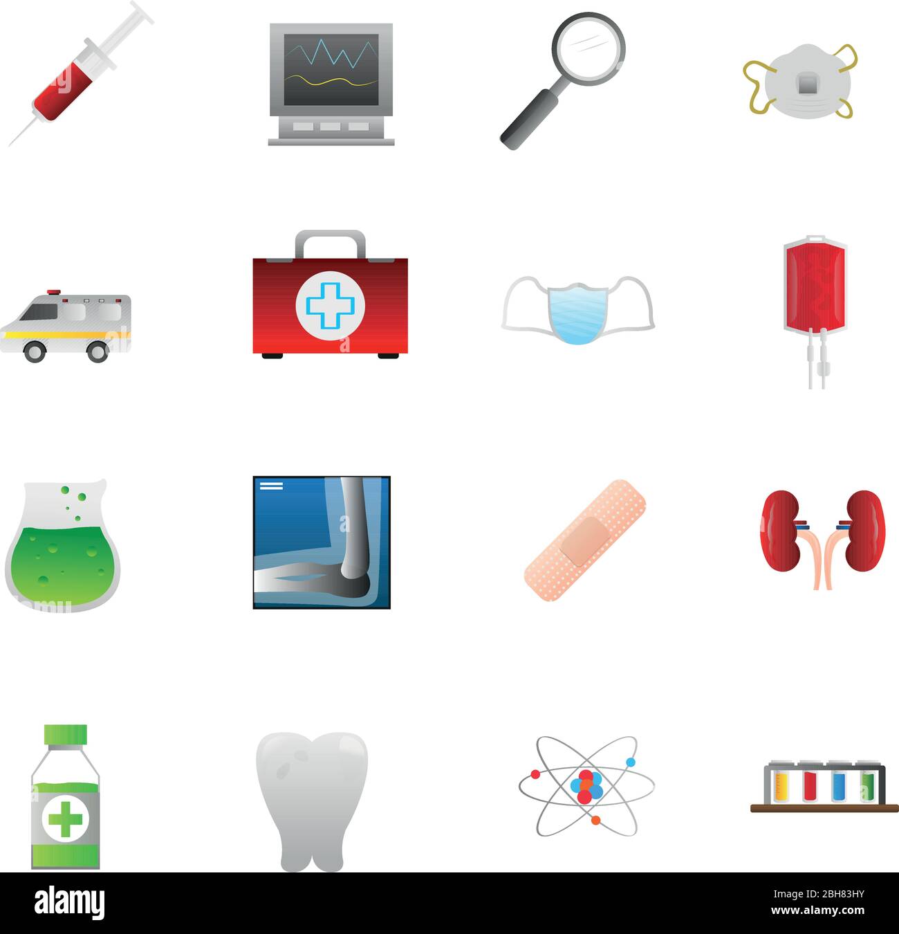 Set of medical icons Stock Vector Image & Art - Alamy