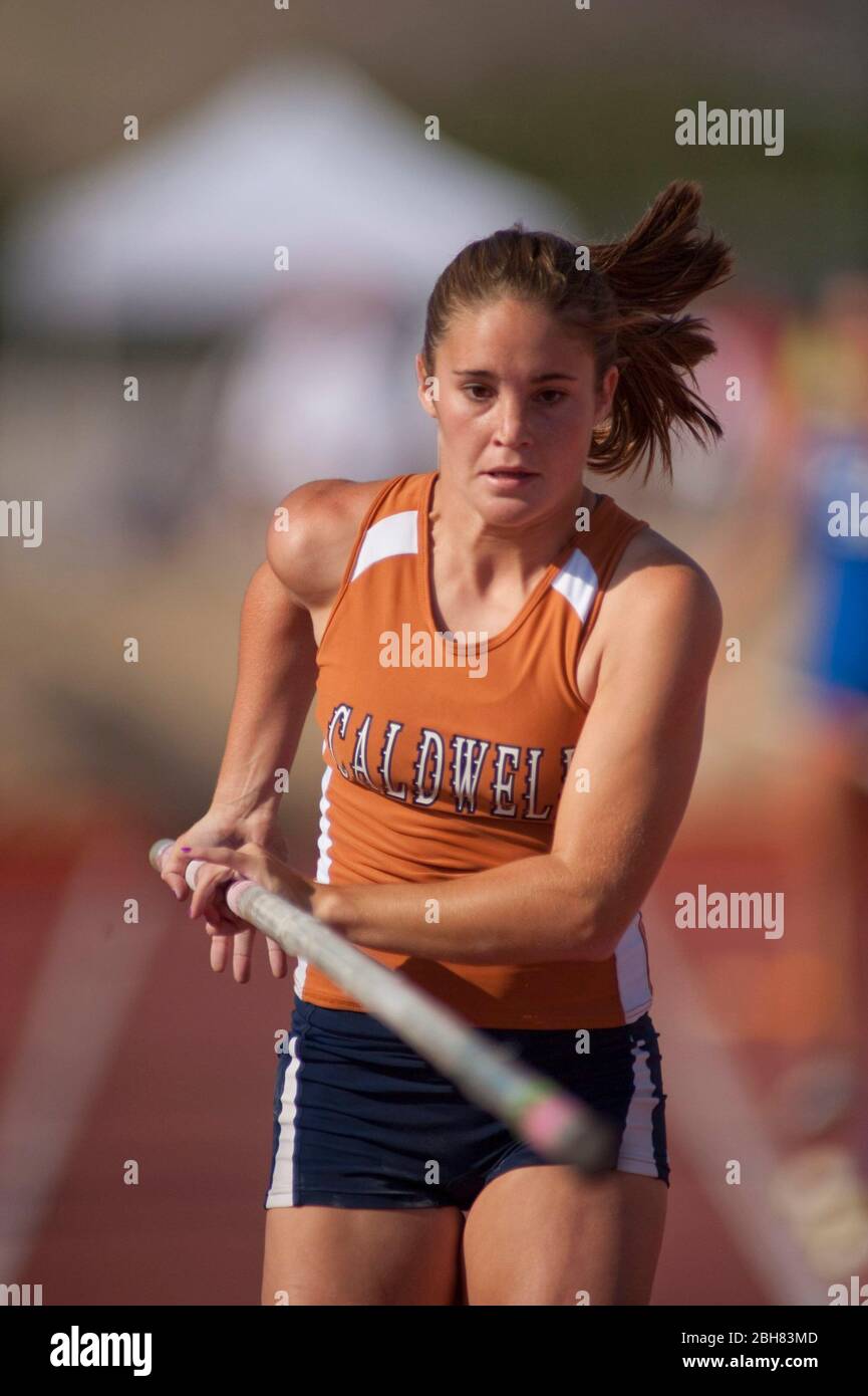 Austin Texas USA, June 6,2009: Emily Surovik of Caldwell competing in ...