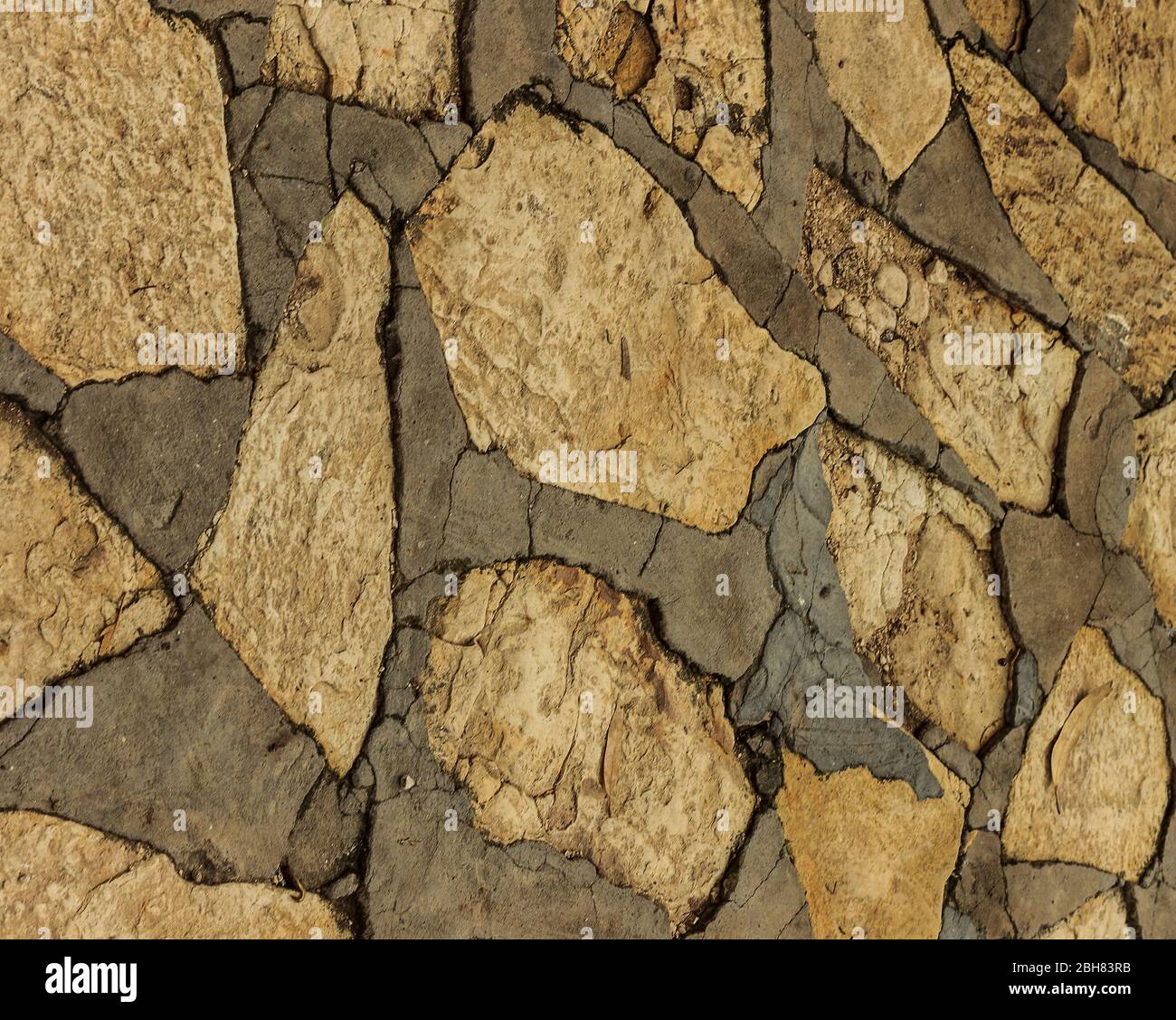 Brick stone street road background. Grey pavement texture Stock Photo ...