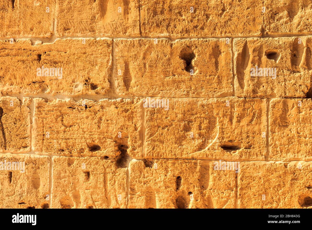 Background of ancient brick wall. Texture of old amphitheater stone for ...