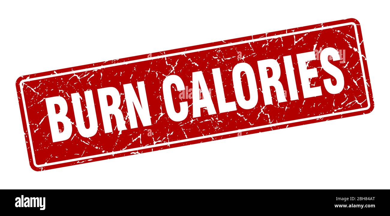 Burn calories stamp hi-res stock photography and images - Alamy