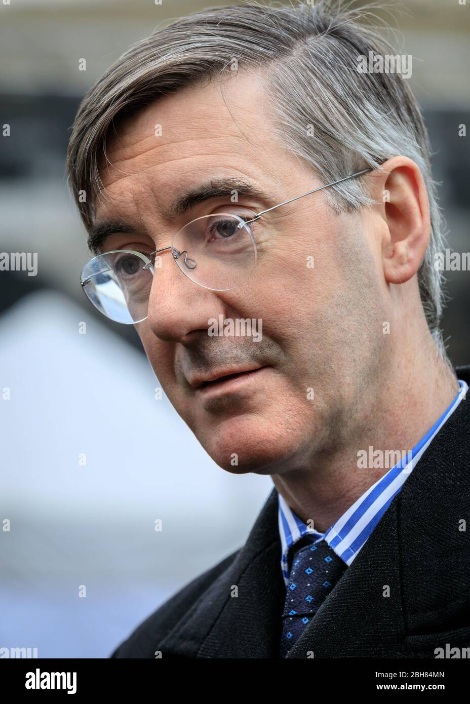 Jacob rees mogg face hi-res stock photography and images - Alamy