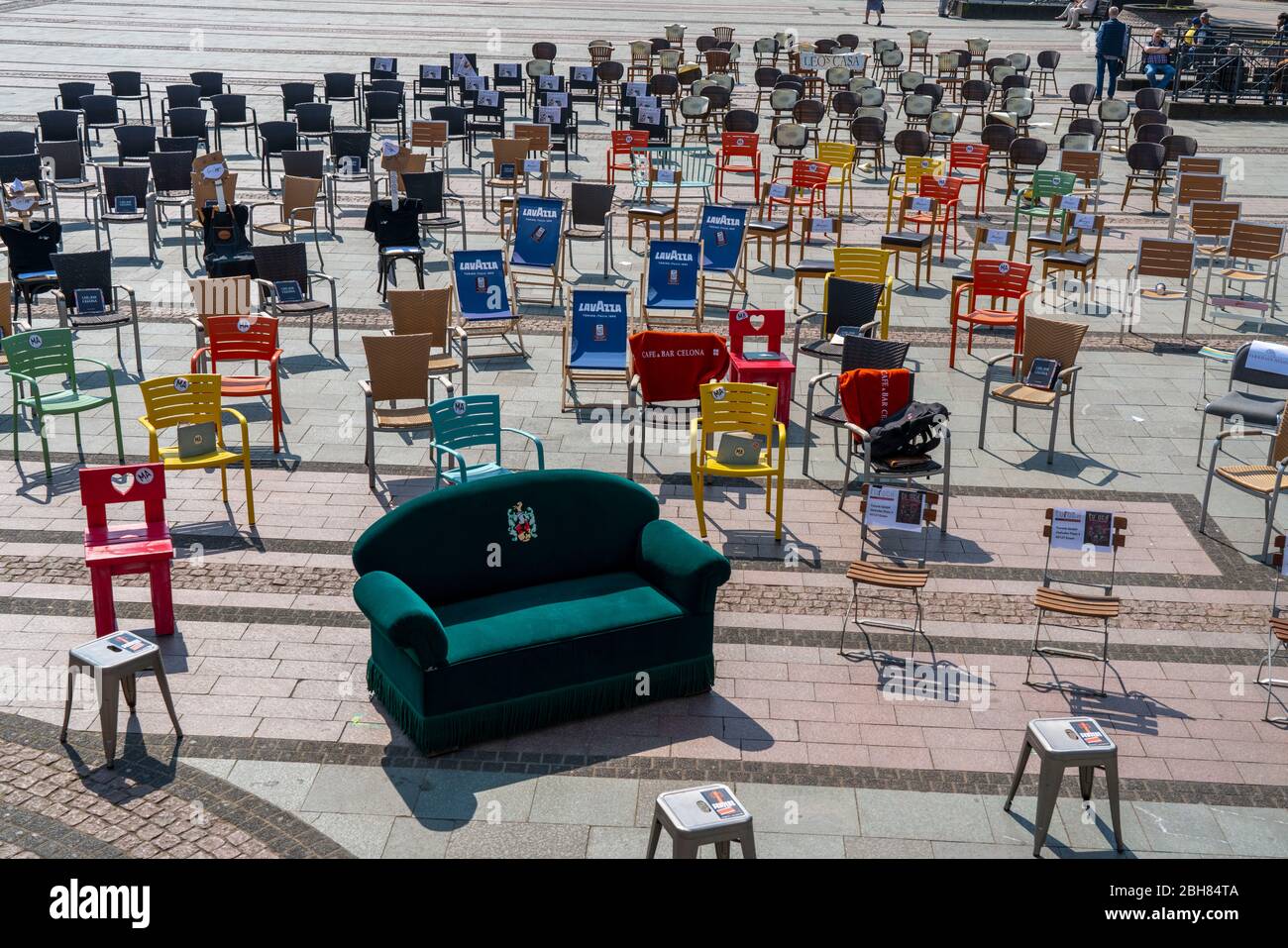 The campaign "1,000 empty chairs", with which restaurateurs, nationwide ...