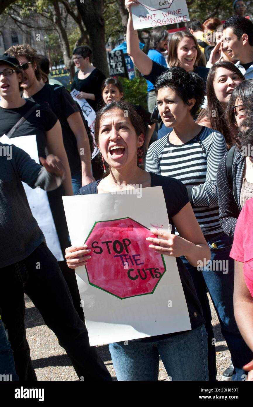 University students protesting hi-res stock photography and images - Alamy