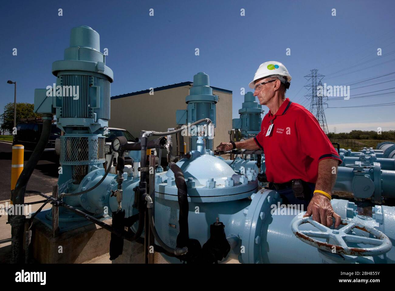 Wastewater treatment plant texas hi-res stock photography and images ...