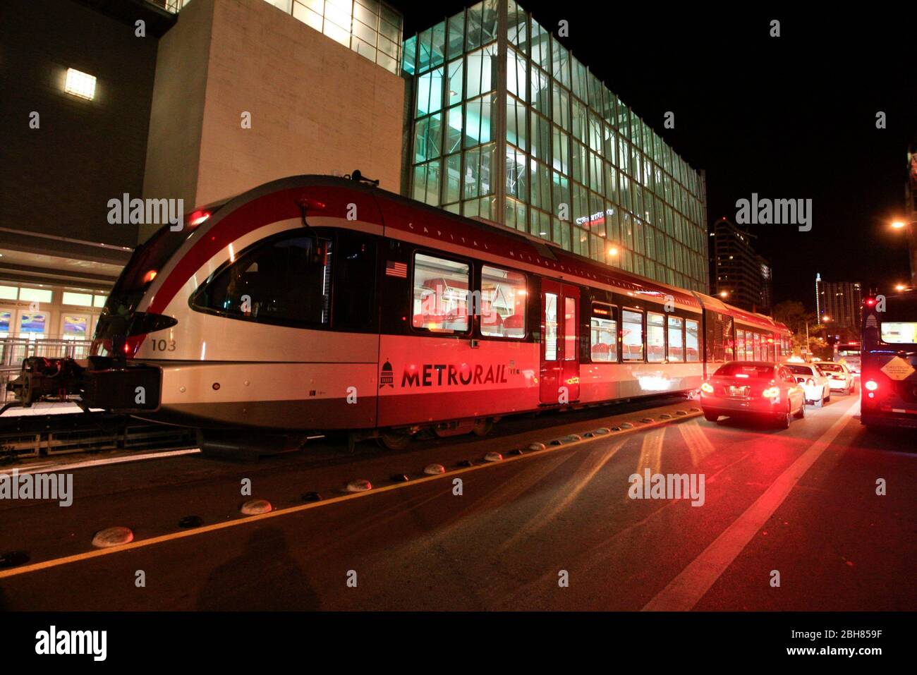 Austin metro rail hi-res stock photography and images - Alamy