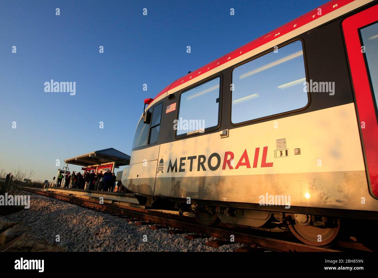 Austin metro rail hi-res stock photography and images - Alamy