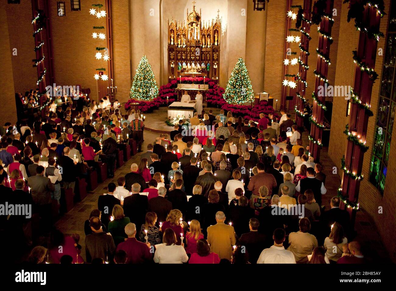 Christmas church service hi-res stock photography and images - Alamy