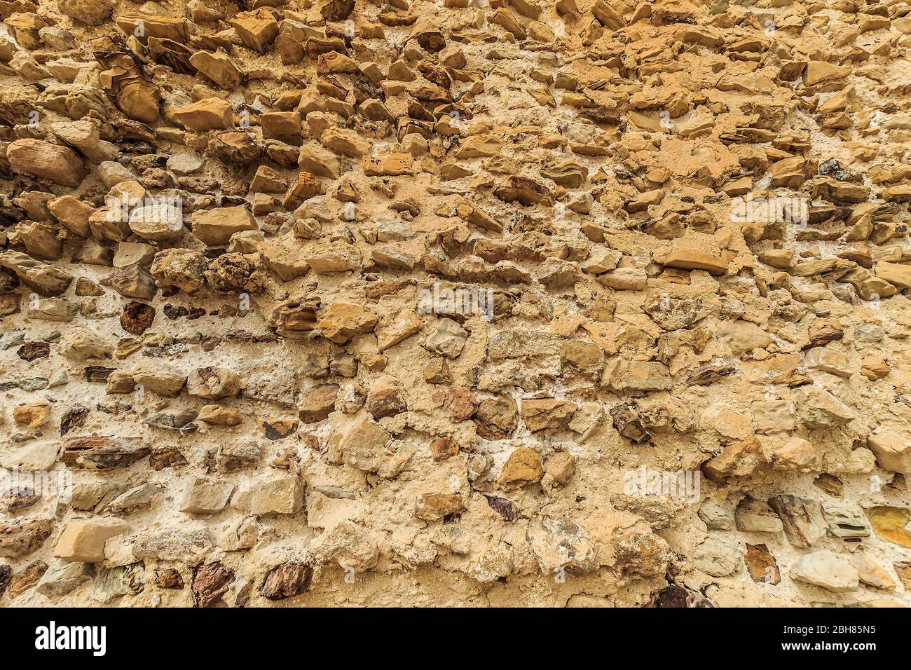 Background of ancient stone wall. Texture of old brick. Roman ...
