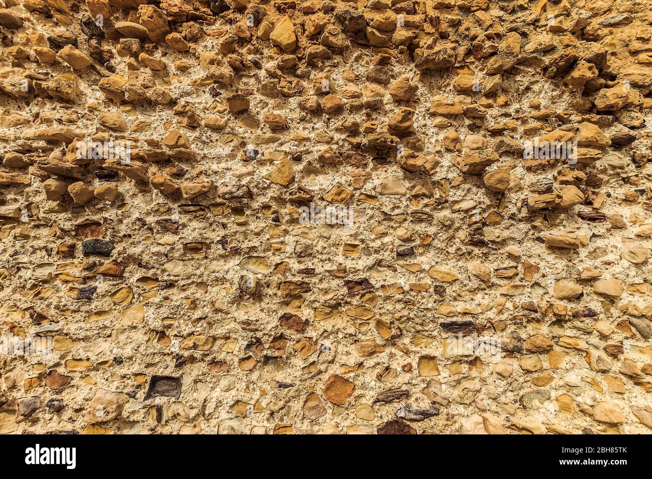 Background of ancient stone wall. Texture of old brick. Roman ...