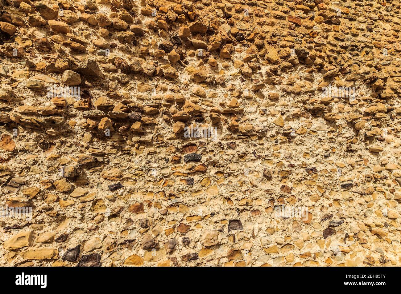 Background of ancient stone wall. Texture of old brick. Roman ...