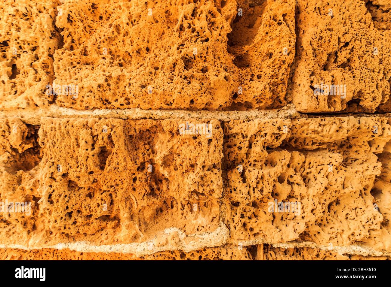 Background of ancient brick wall. Texture of old amphitheater stone for ...