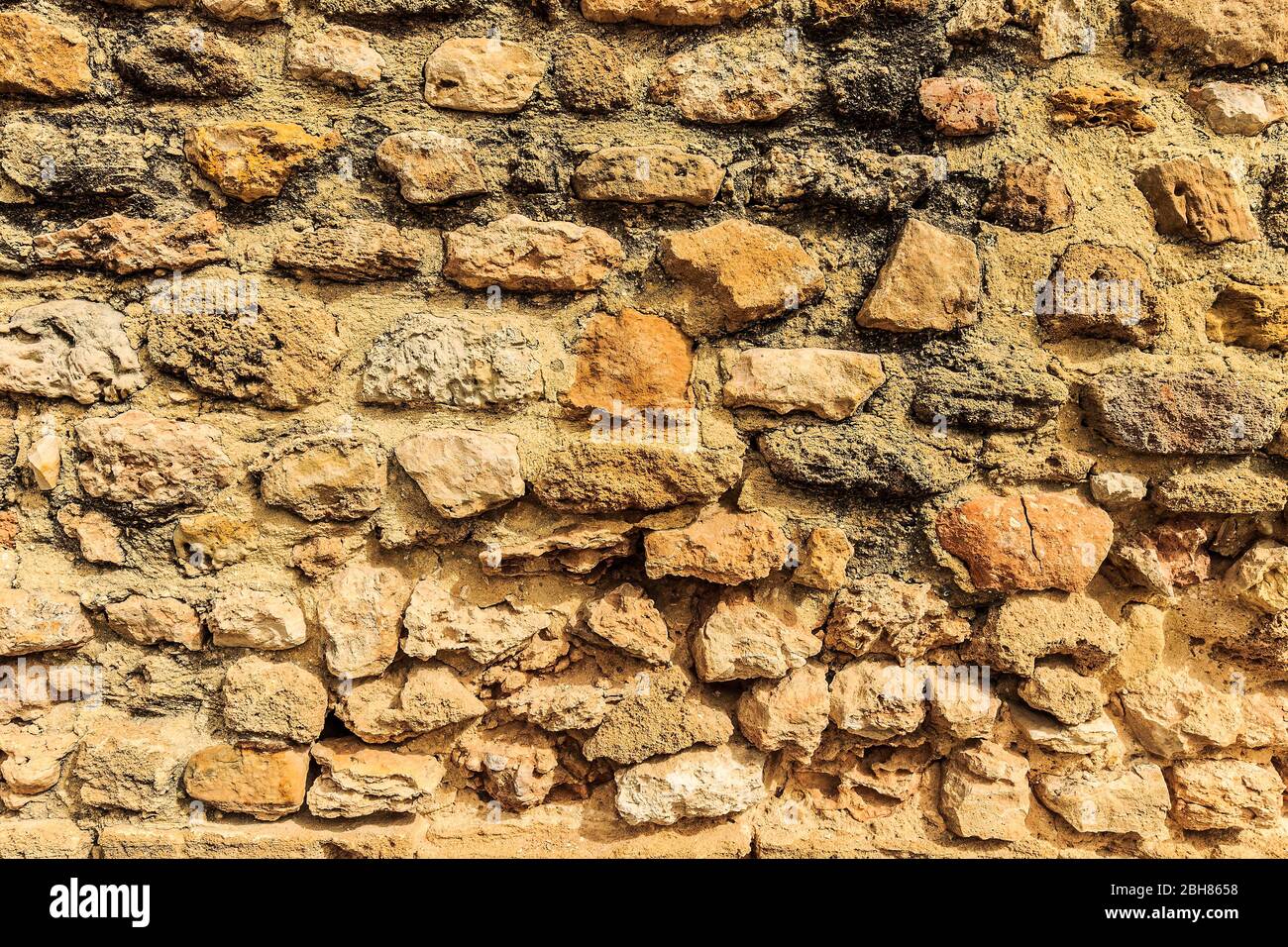 Ancient Roman Stone Wall