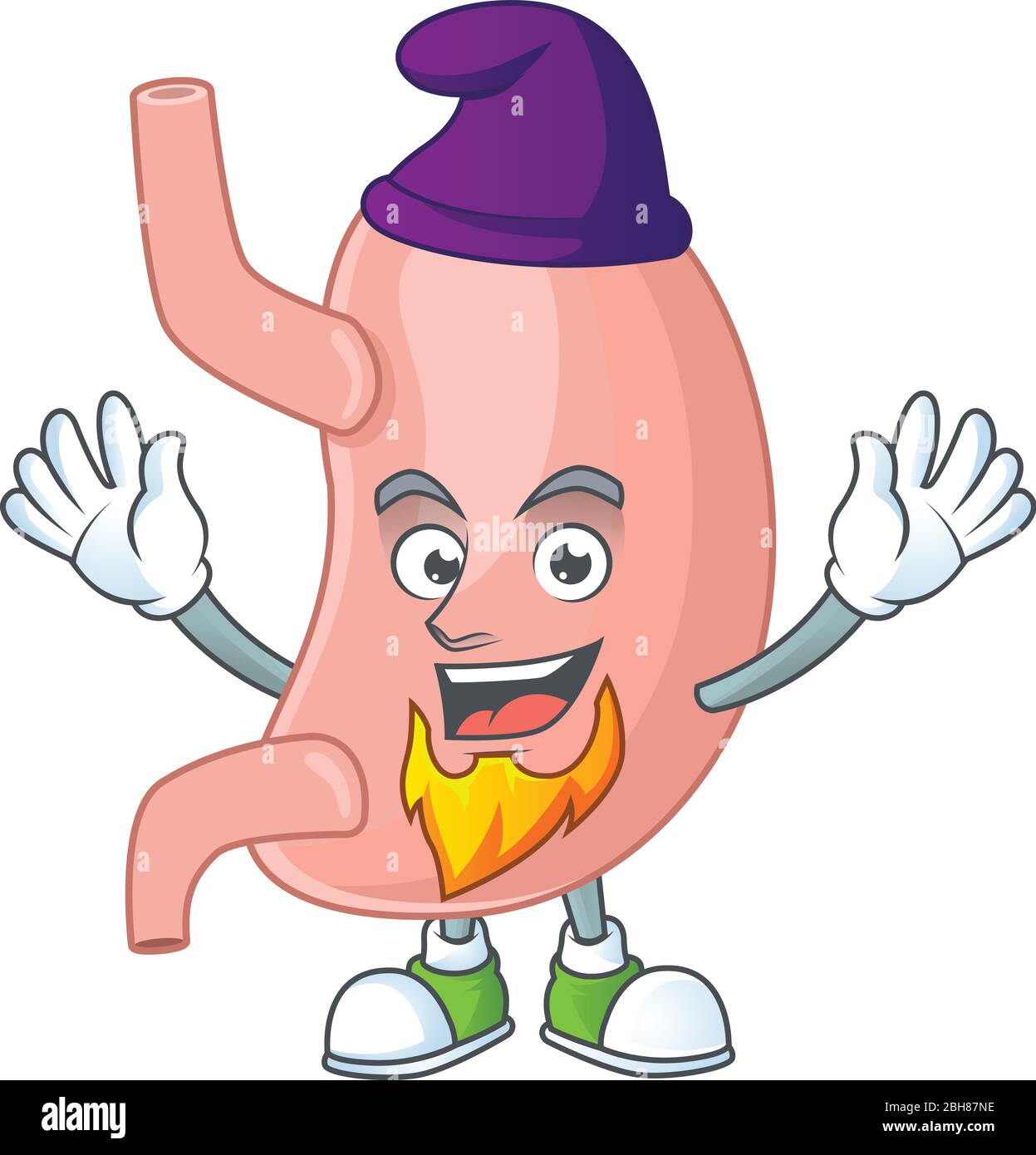 Digestive process cartoon hi-res stock photography and images - Alamy