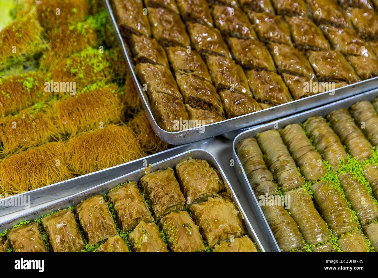 TILBURG, 23-04-2020. Islam, ramadan, Islamitic food, baklava. Islam ...