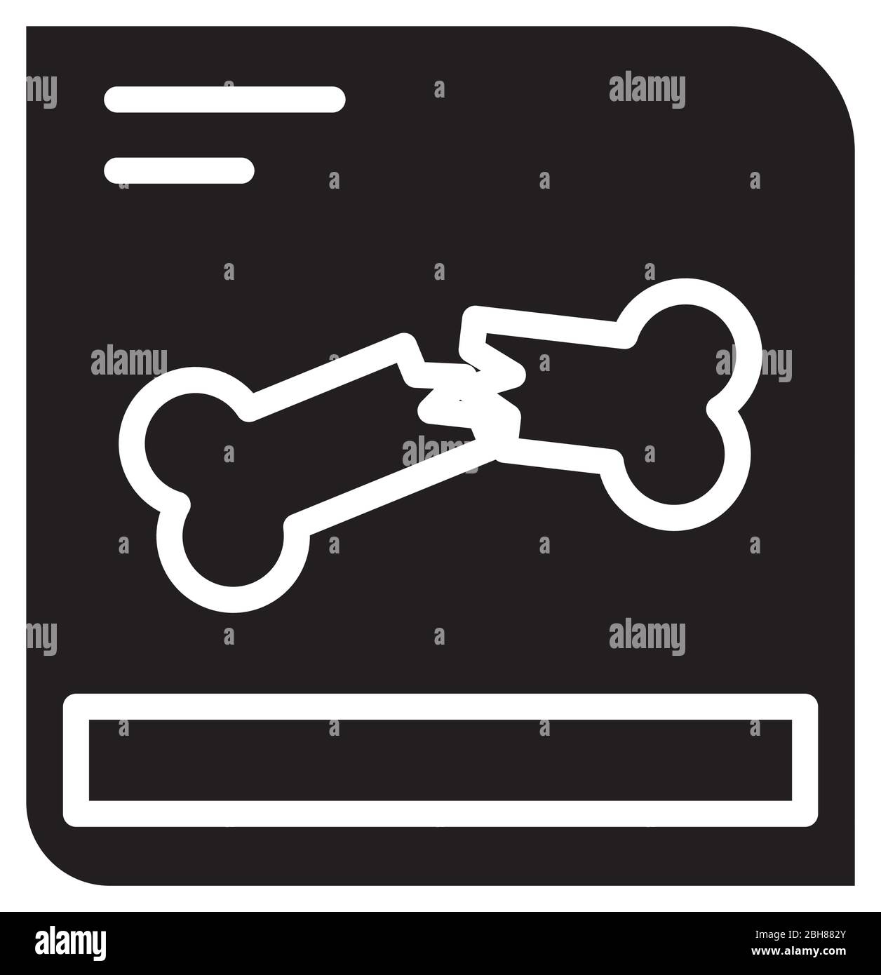 Cure broken bones Stock Vector Images - Alamy