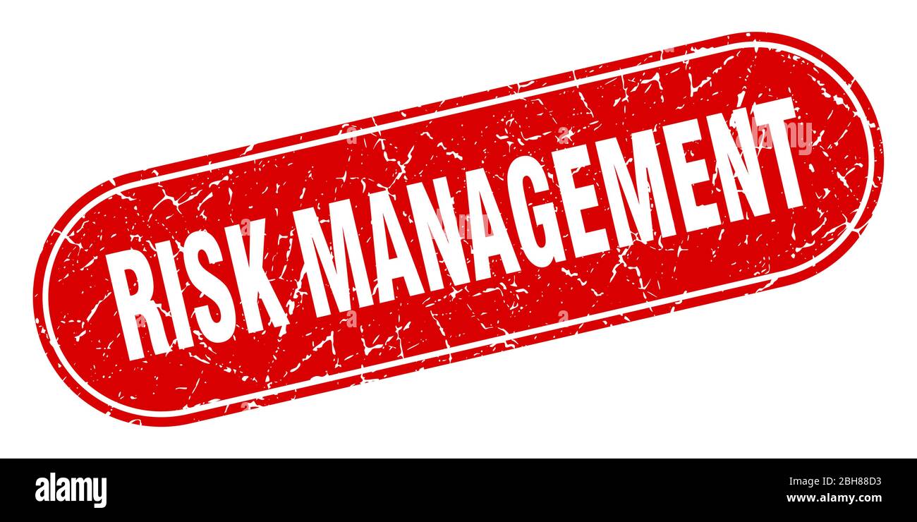 risk management sign. risk management grunge red stamp. Label Stock ...