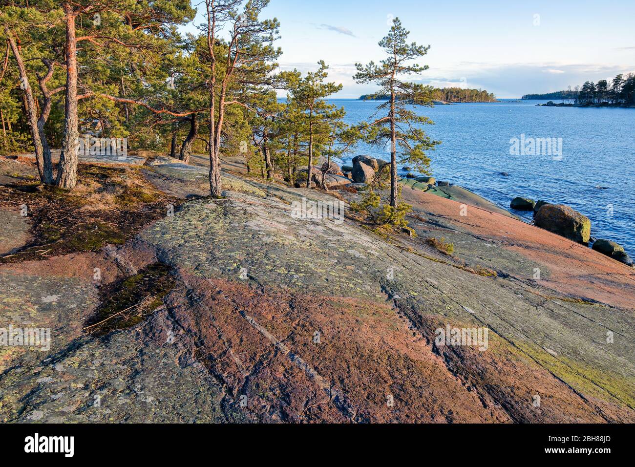 spring archipelago landscape Stock Photo - Alamy