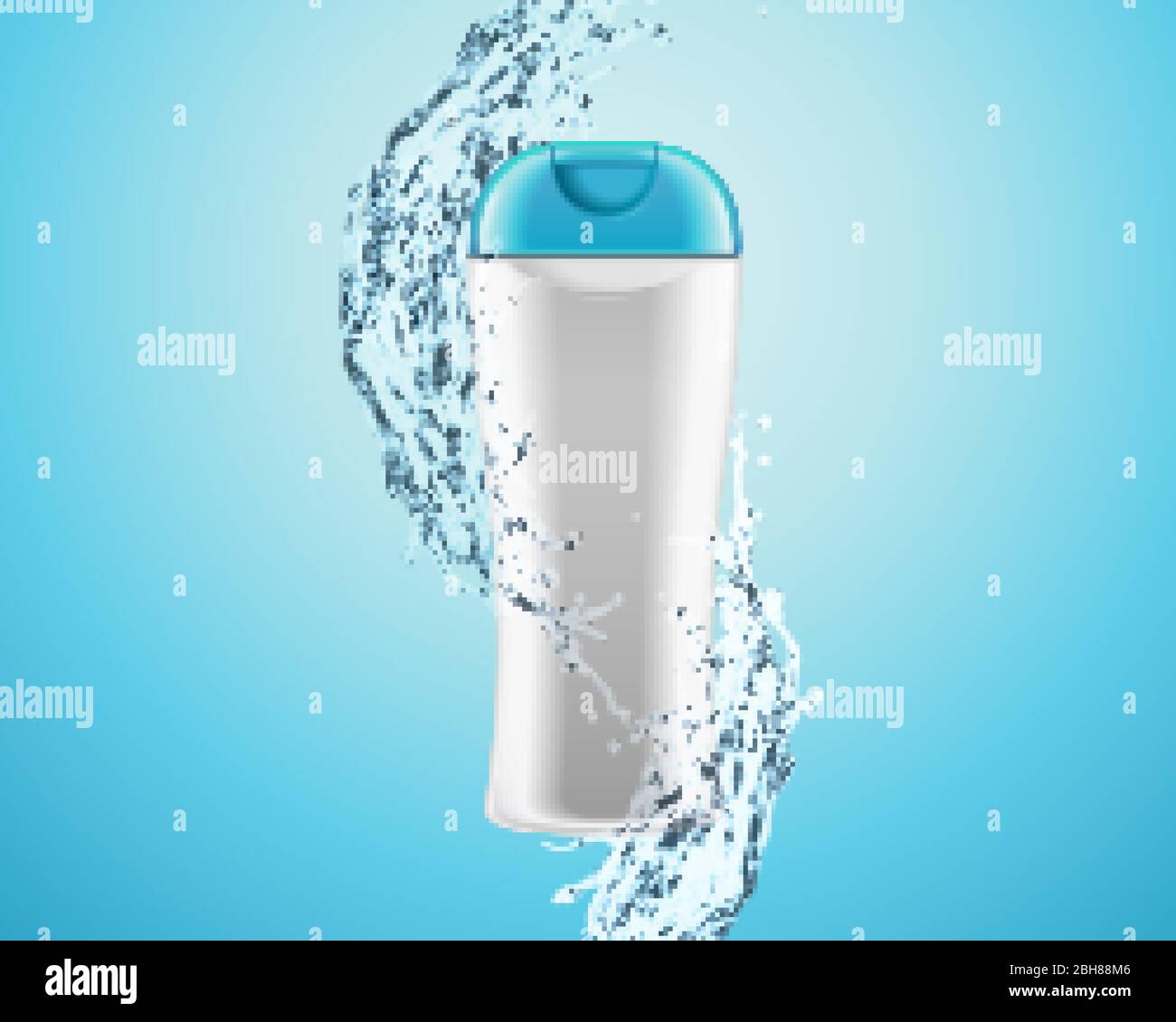 Splashing in bath Stock Vector Images - Alamy