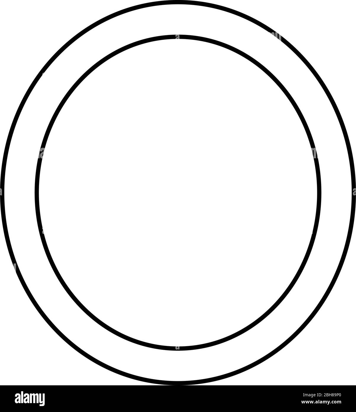 Omicron greek symbol capital letter uppercase font icon outline black ...