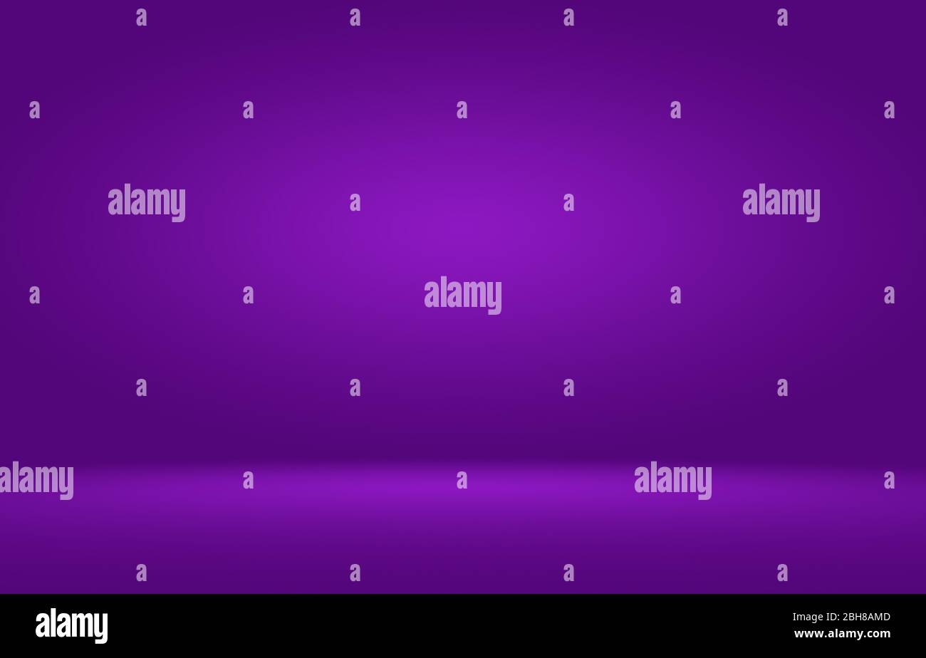 Abstract smooth purple backdrop room interior background Stock Photo ...