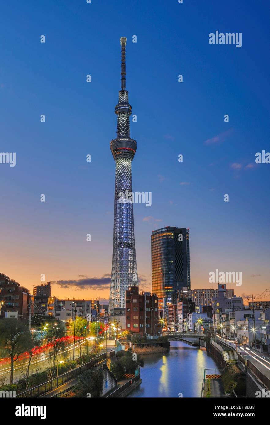 Japan, Tokyo City, Sky Tree Tower Stock Photo - Alamy