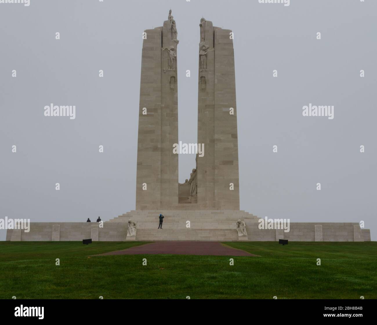 Vimy Ridge, Arras, France: Nov 19, 2012: The Canadian National Memorial ...