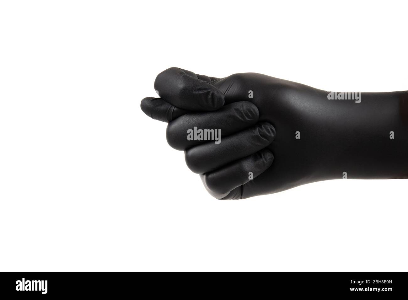 Side view fist hand gesture hi-res stock photography and images - Alamy